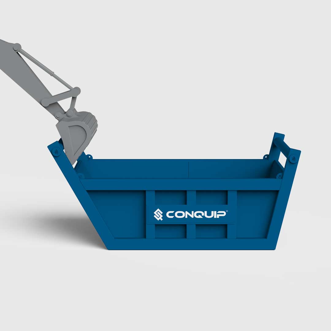 Excavator Drag Bin | Shingle Bin | Stone Saver | Conquip Australia
