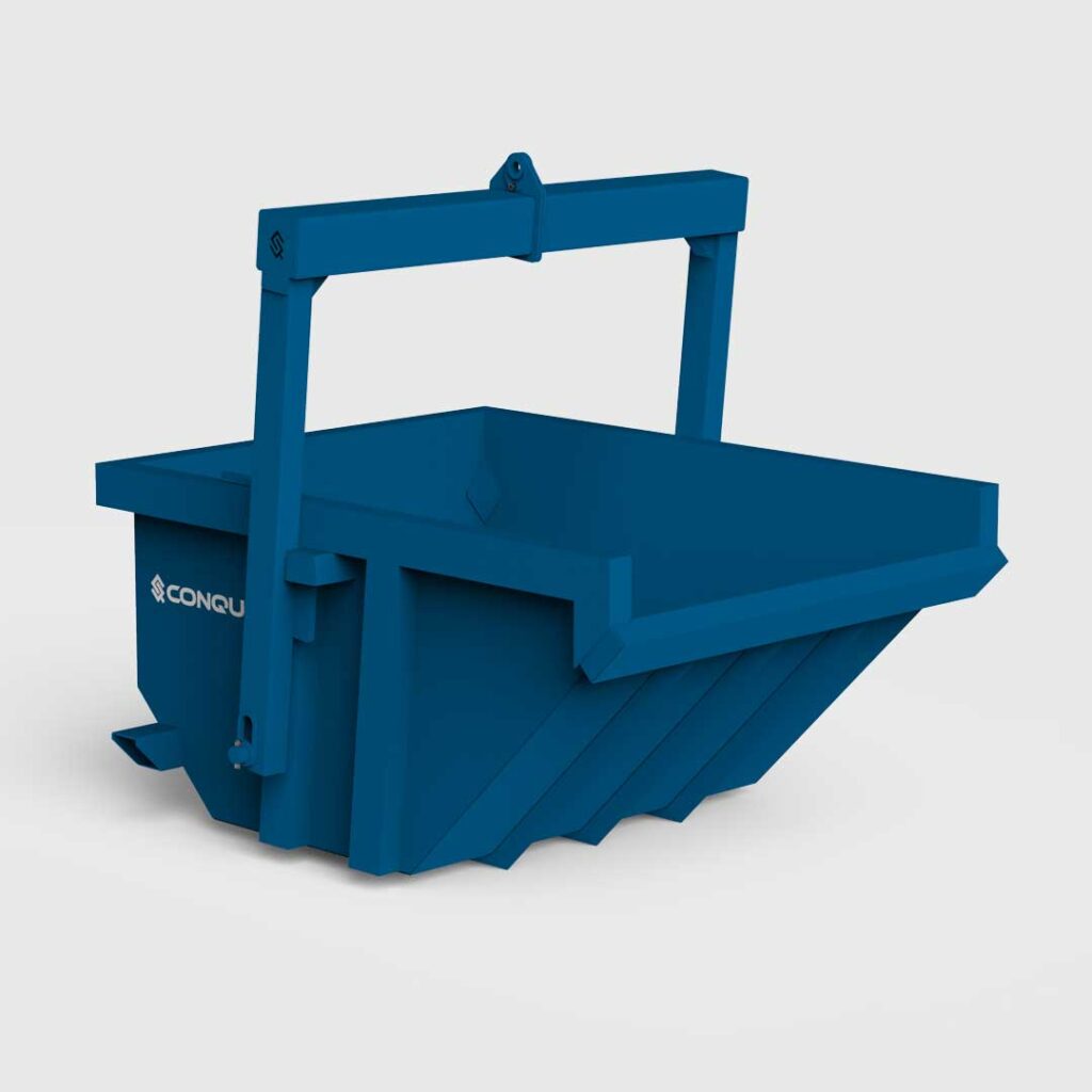 Muck Bin | Self-Discharge Muck Bin | Conquip Australia