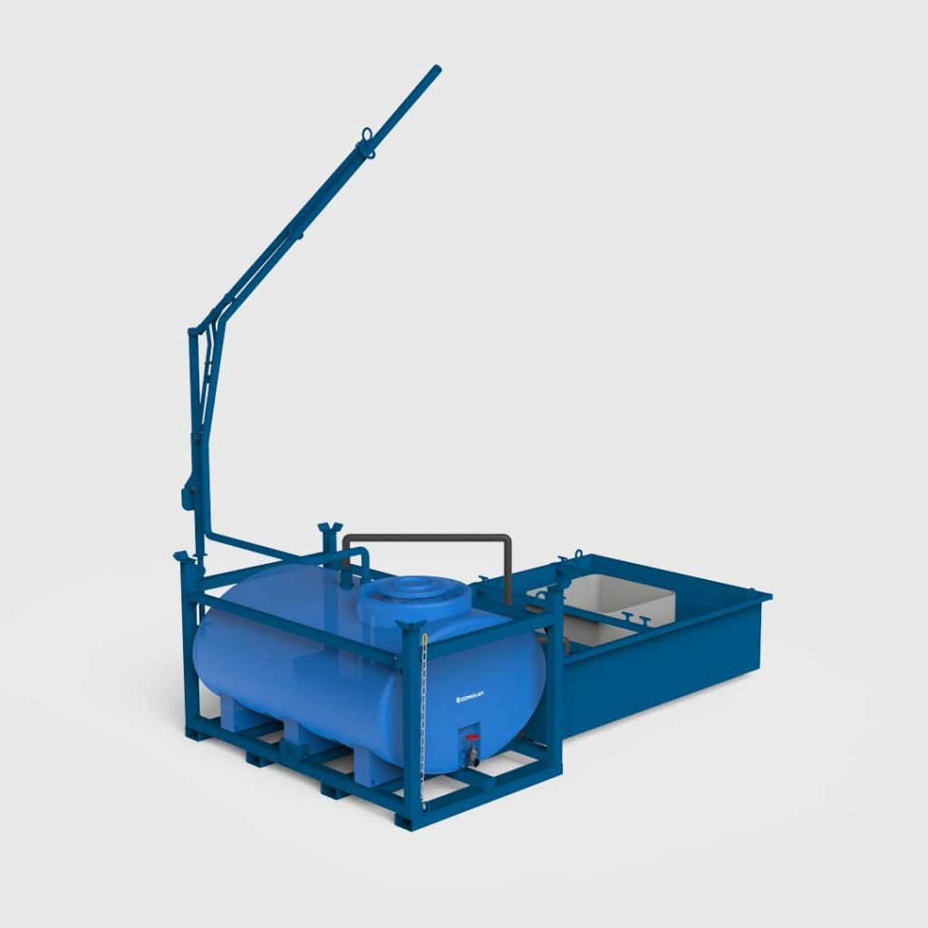 Concrete Washout System to Reuse Wastewater | Conquip Australia