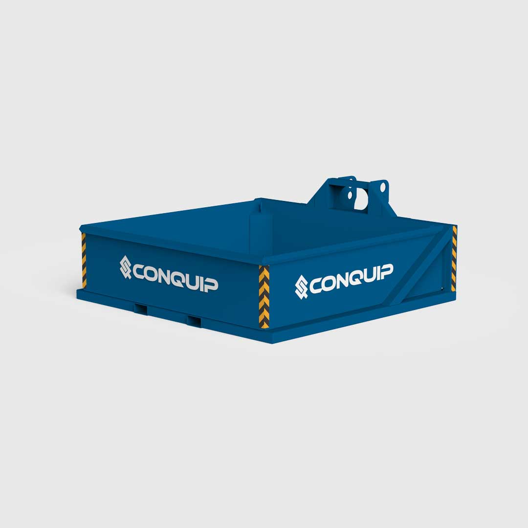 Excavator Bucket Box | Stillage to store Excavator Attachments