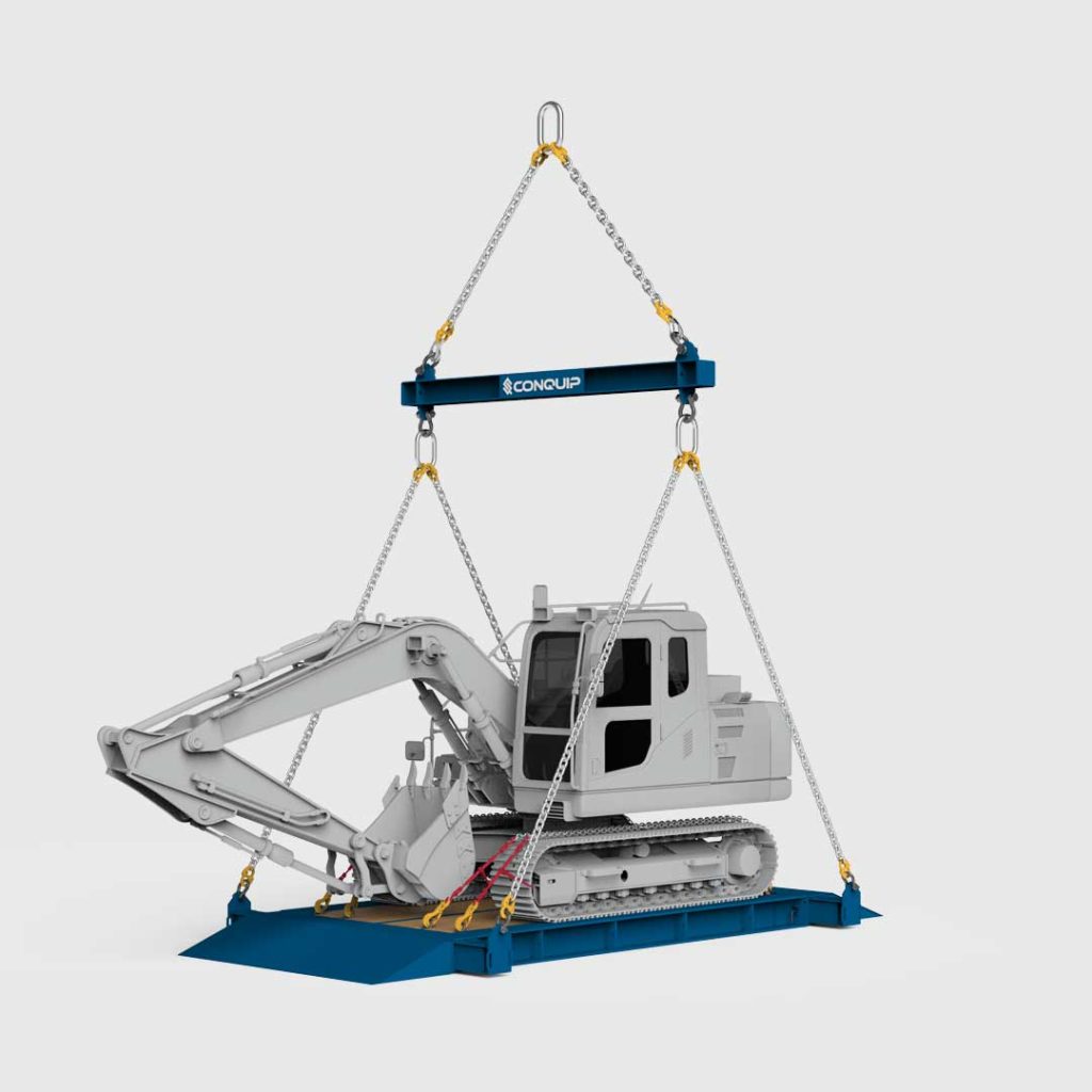 Excavator Lifting Platform | Safe transport into shafts | Conquip