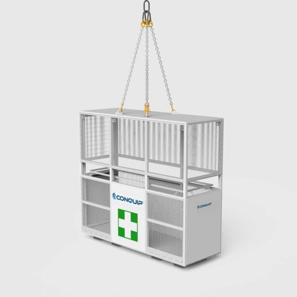 Stretcher Cage | Injured Personnel Cage | Conquip Australia