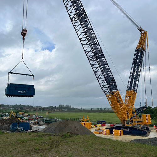 Concrete Kibble With Bale Arm | Concrete Pouring Kibble | Conquip