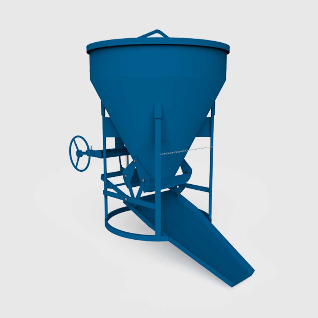Concrete Twinflow Skip | Concrete Skips | Conquip New Zealand