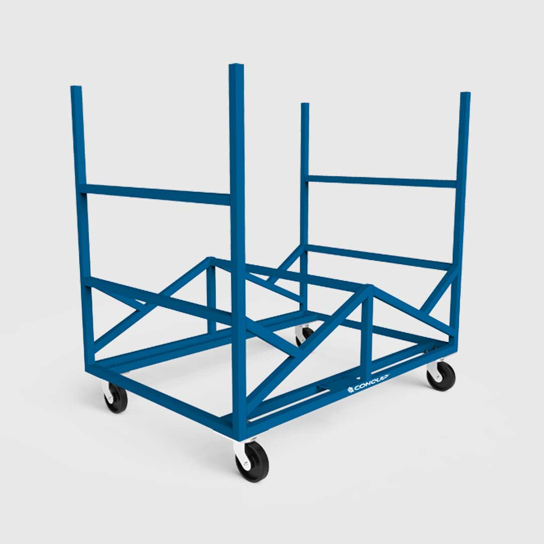 Long Load Trolley | Trolley for CantiDeck by Conquip New Zealand