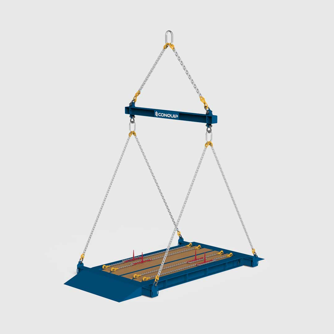 Excavator Lifting Platform - Safe transport into tunnels or shafts ...