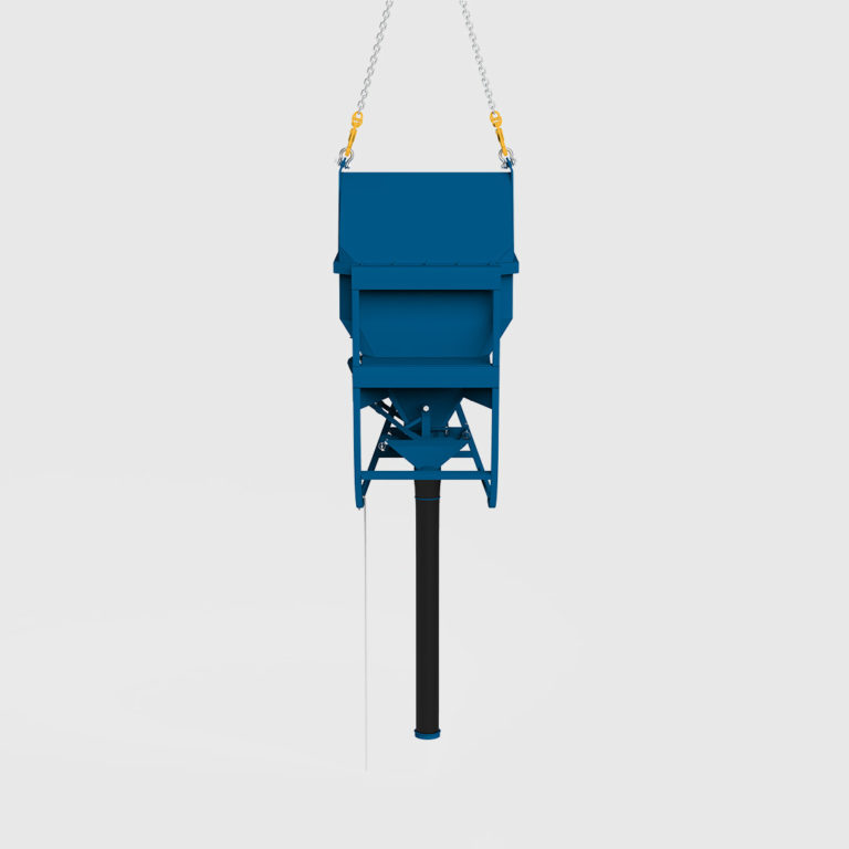 Concrete Column Skip Without Bale Arm | Pouring Skip | Conquip NZ