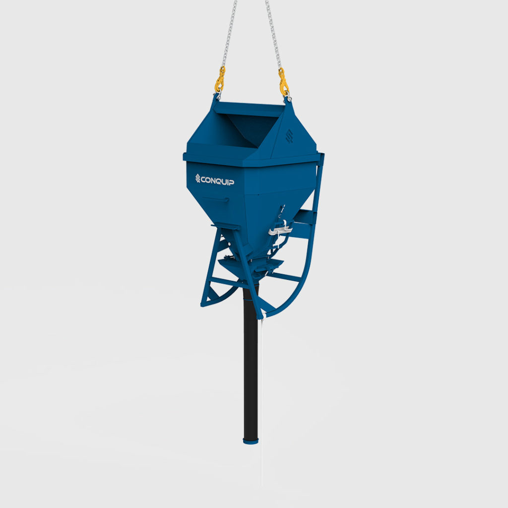 Concrete Column Skip Without Bale Arm | Pouring Skip | Conquip NZ