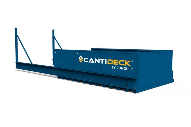 CantiDeck Loading Platform by Conquip | Crane Loading Platforms