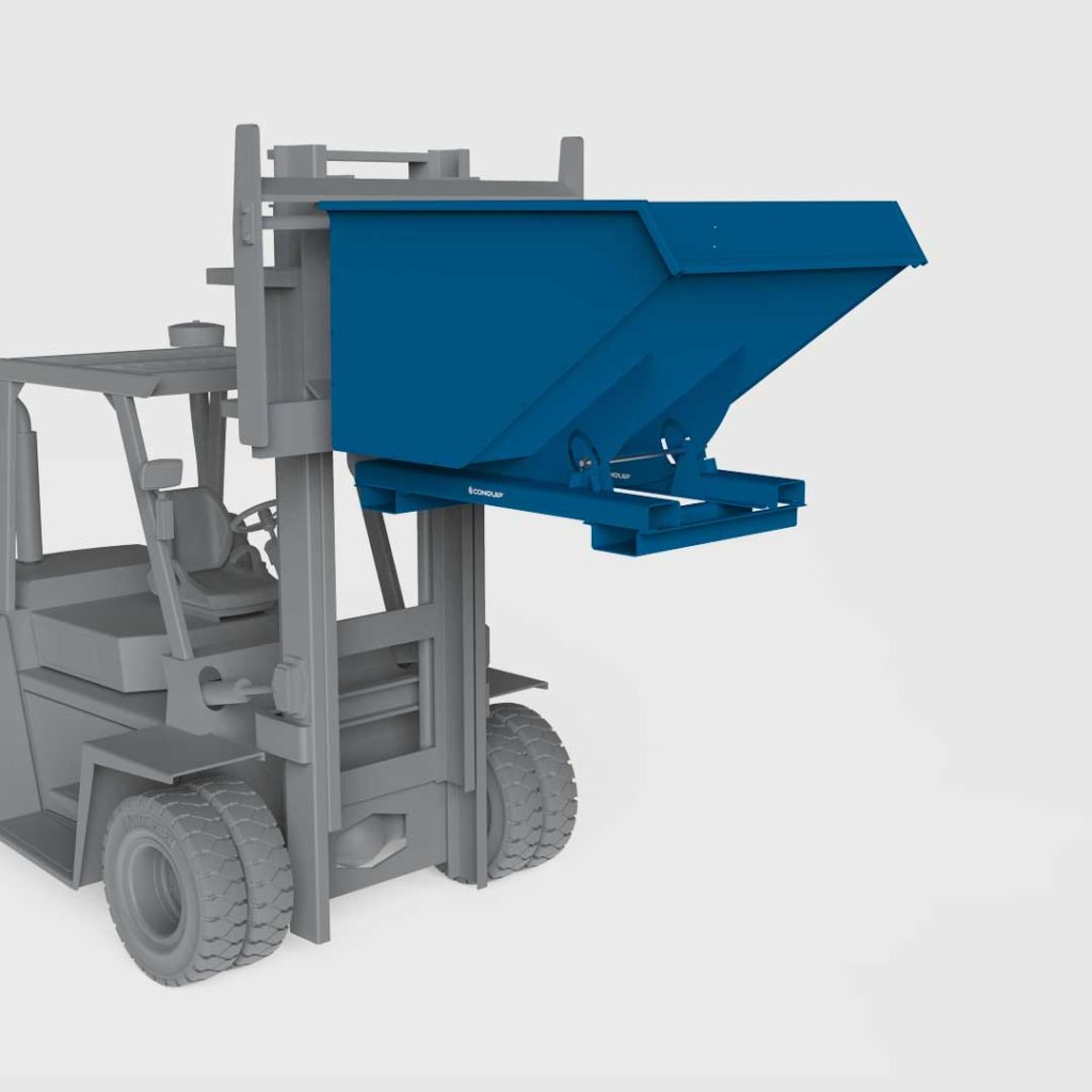 Forklift Tipping Skip | Tipping Skips & Forklift Bins | Conquip UK