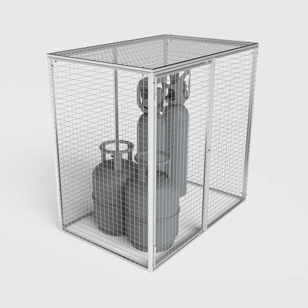 Gas Bottle Cage | Gas Cylinder Storage Cage | Conquip UK