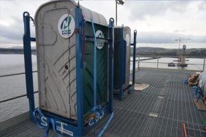 Portable Toilet Lifting Frame | Portaloo Lifting | Conquip UK