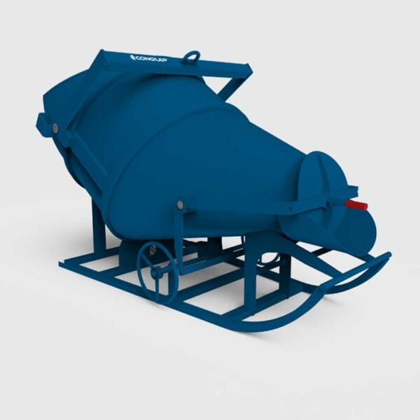 Concrete Coneflow Skip | Concrete Banana Skip | Conquip UK