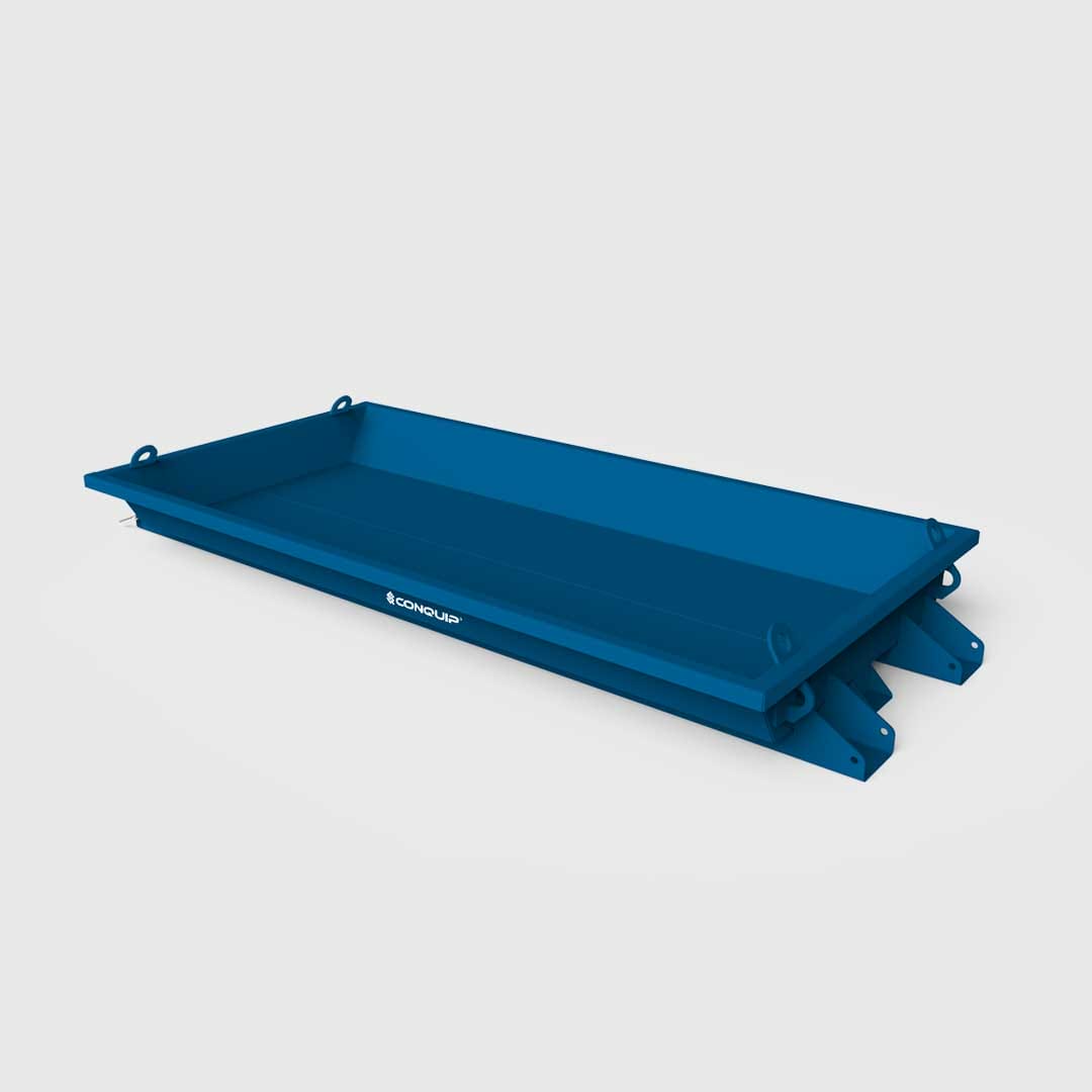 Skip Washing Platform Drip Tray | Concrete Washout Tray | Conquip UK