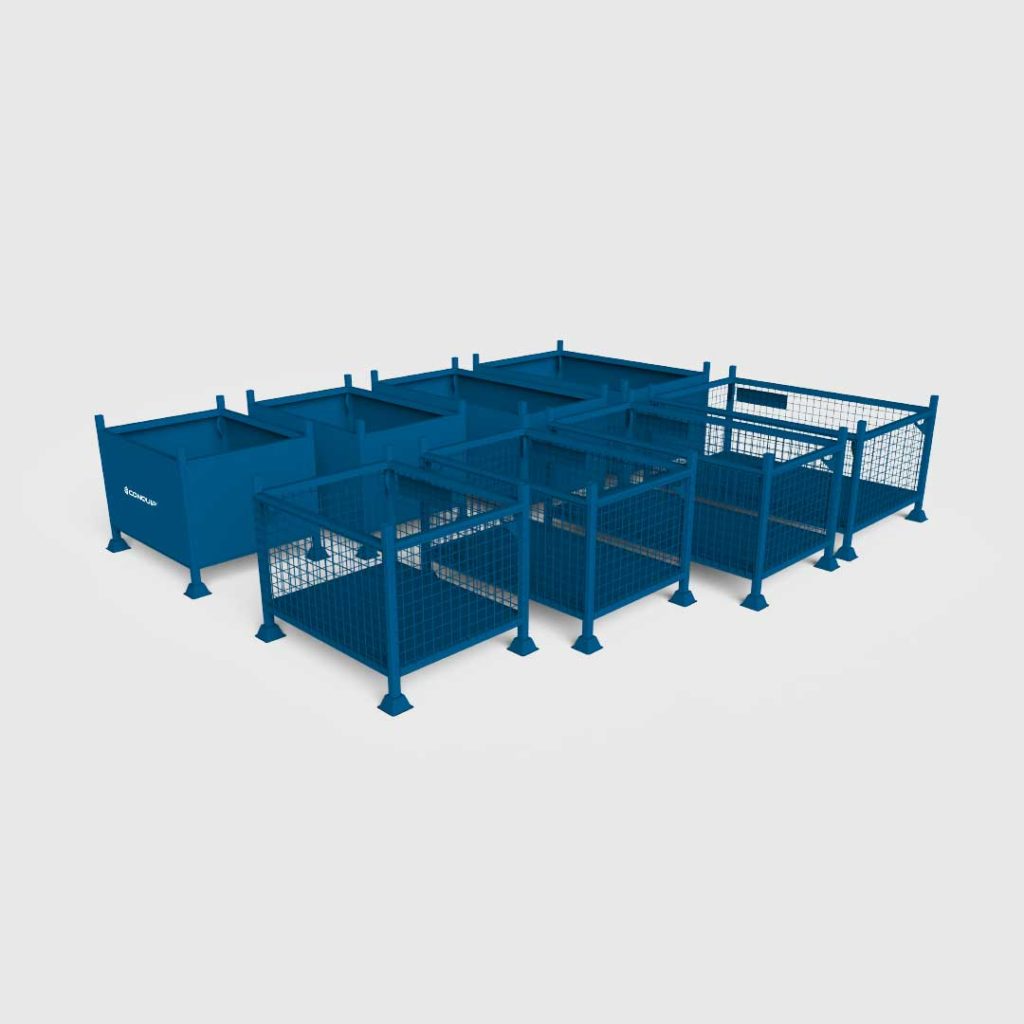 Storage Stillage | Solid or Mesh Sided Stillage | Conquip UK
