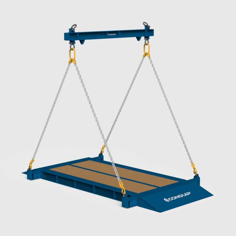 Excavator Lifting Platform - Safe transport into tunnels or shafts ...