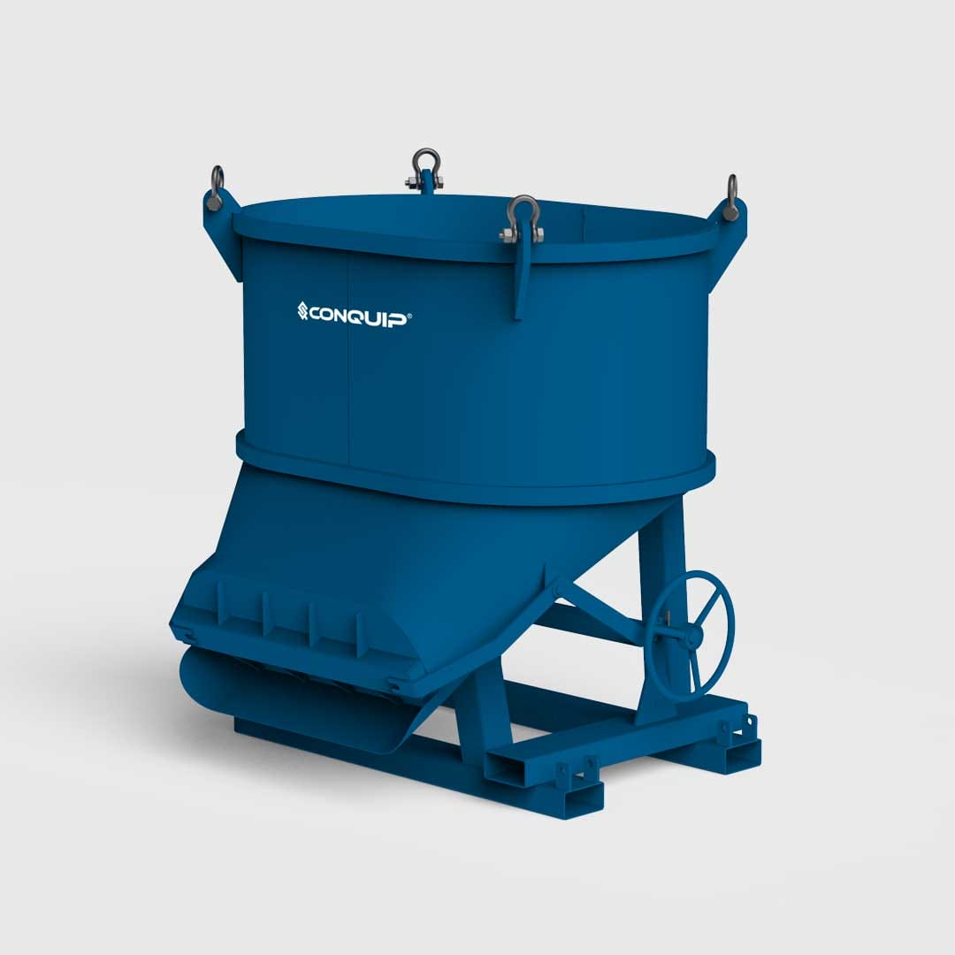 Concrete Forklift Skip | Concrete Skips | Conquip UK