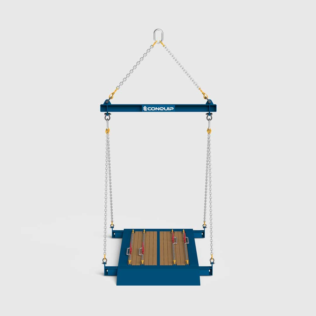 Excavator Lifting Platform - Safe transport into tunnels or shafts ...