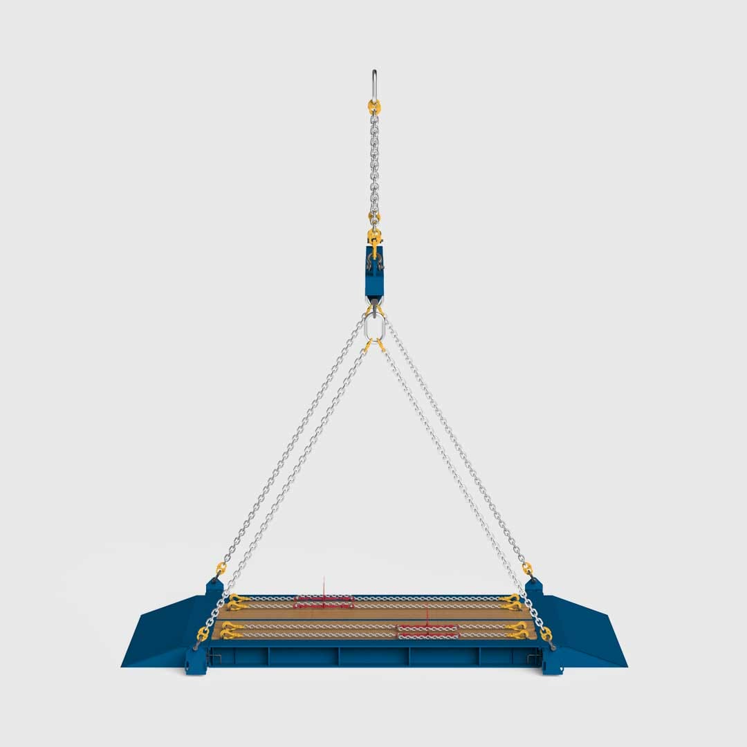 Excavator Lifting Platform - Safe transport into tunnels or shafts ...