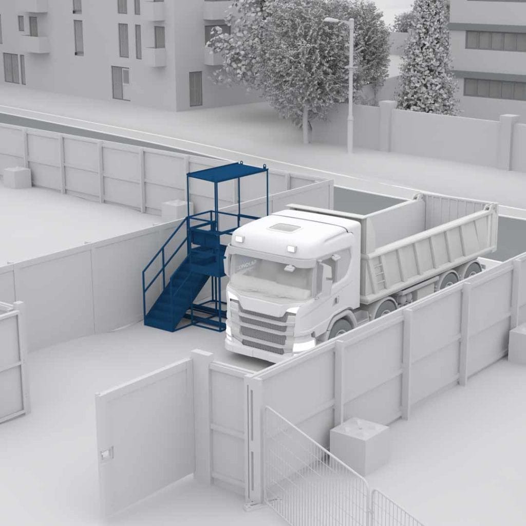 Site Traffic Podium | Ease site traffic logistics and waiting times ...