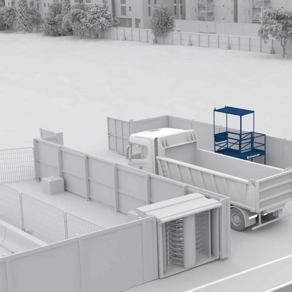 Site Traffic Podium | Ease site traffic logistics and waiting times ...