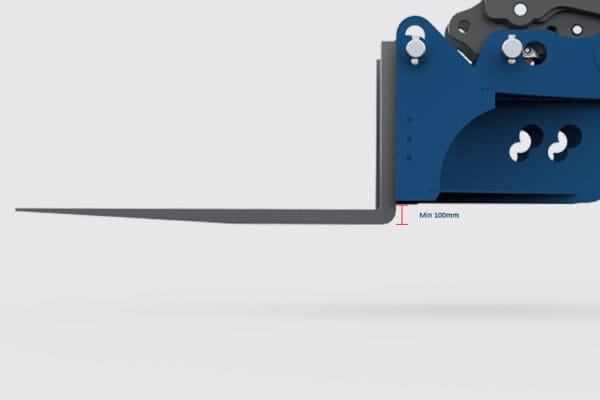 Using an Autolock Tipping Skip with Excavator Forks | Conquip