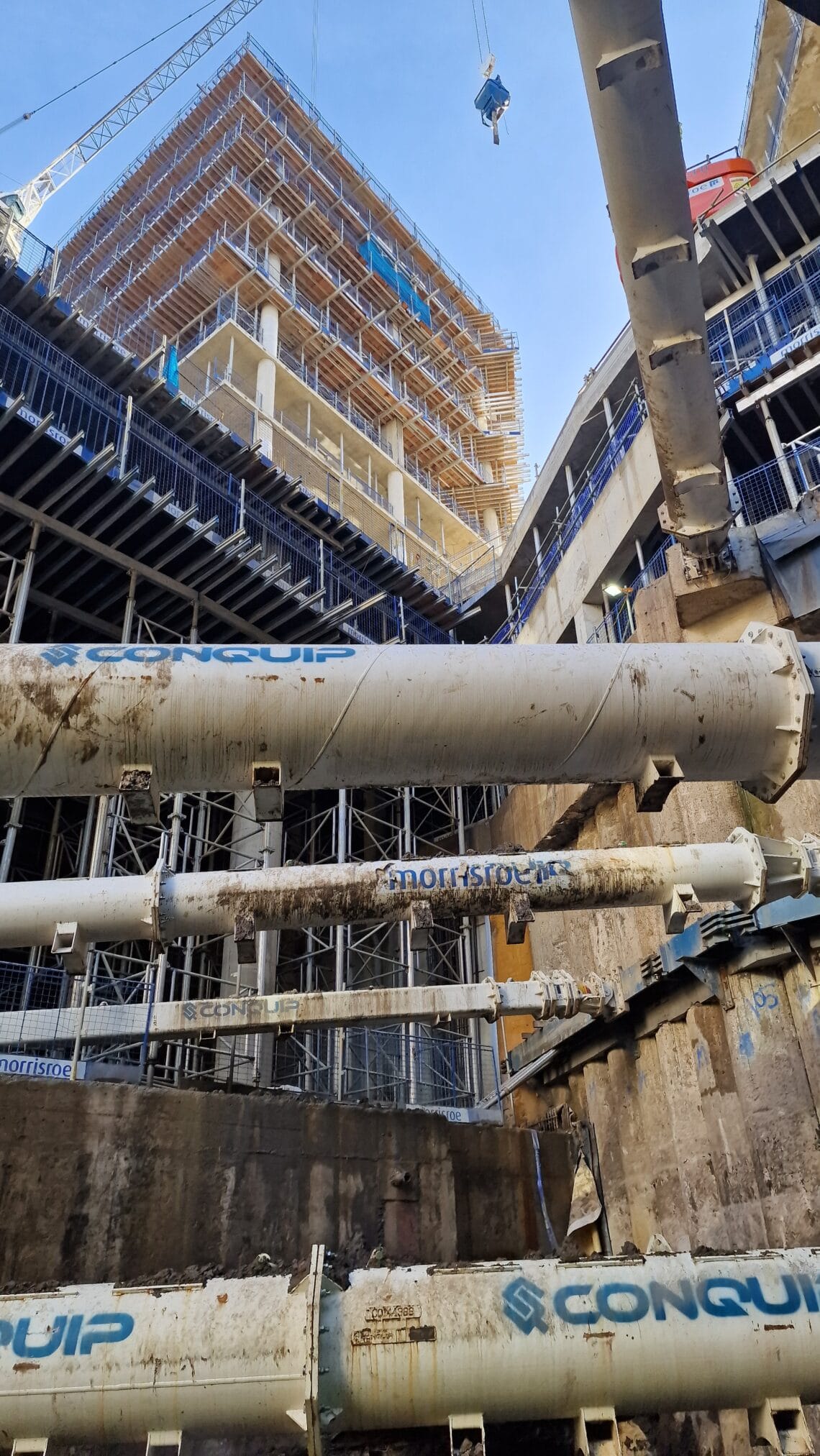 Propping one of the biggest basements in the heart of London