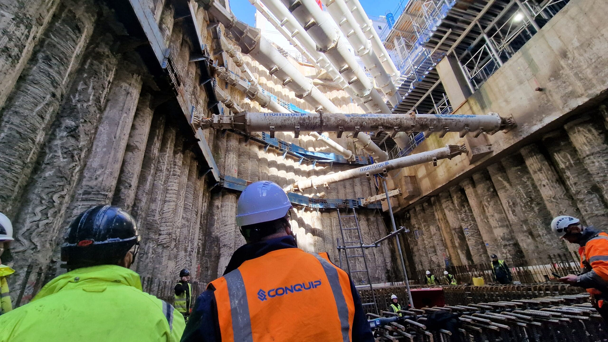 Propping one of the biggest basements in the heart of London