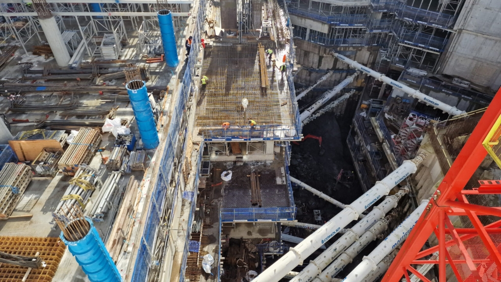 Propping one of the biggest basements in the heart of London