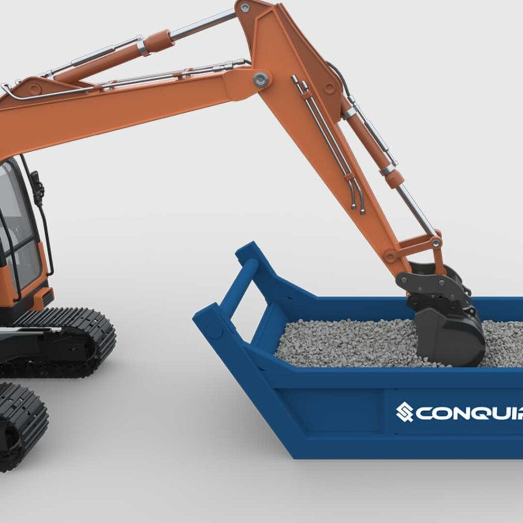 Excavator Drag Skip | For Sale or Hire | Conquip UK