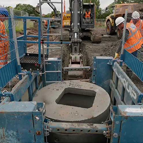 Temporary Propping | Excavation Propping Solutions | Conquip UK