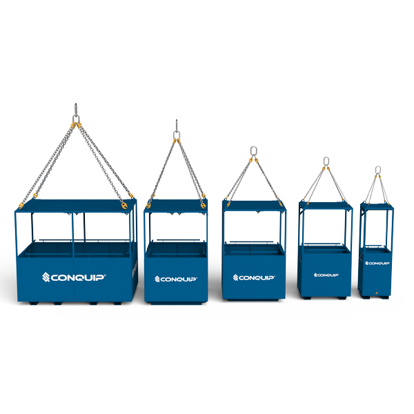 Concrete Skip With Bale Arm | Concrete Pouring Skip | Conquip