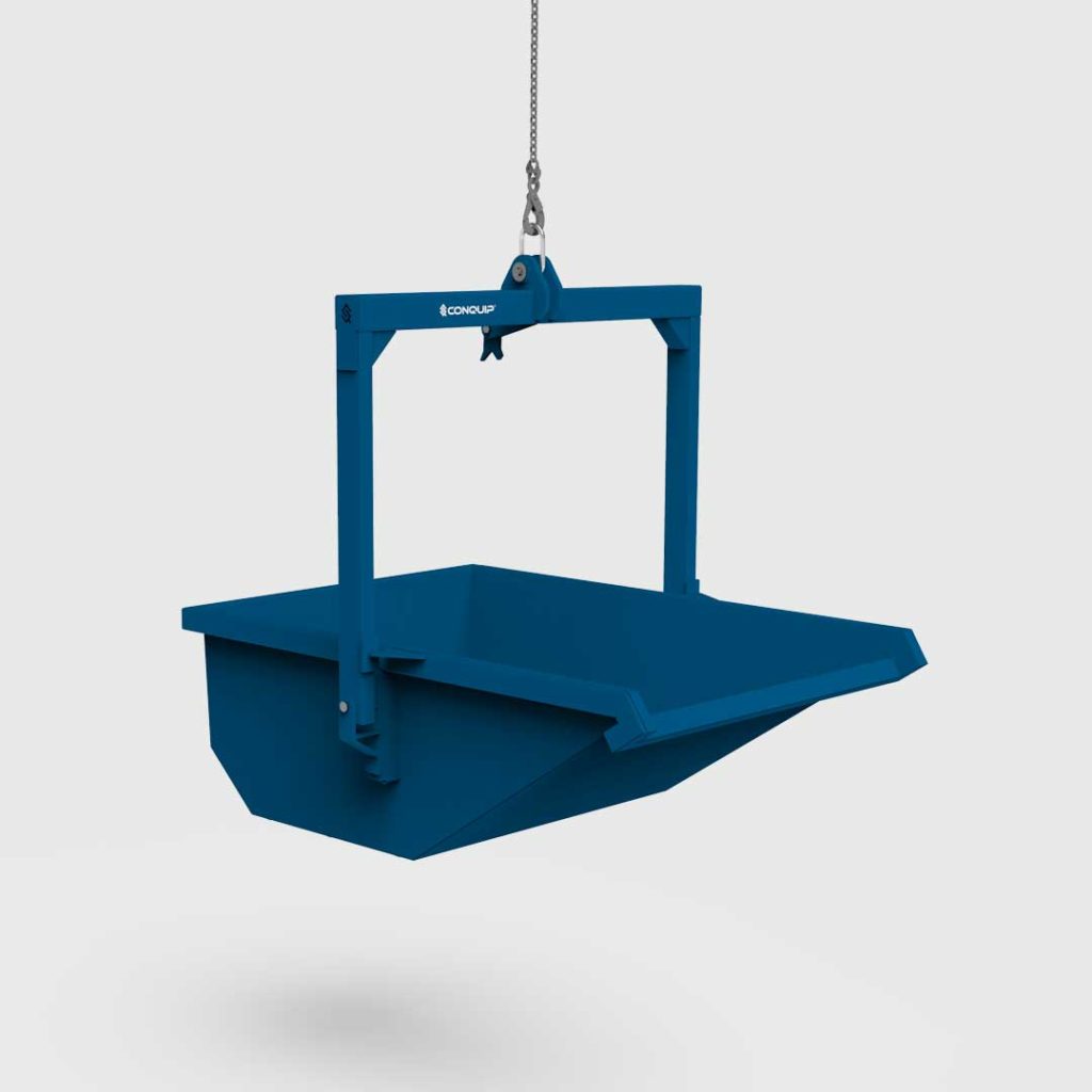 Boat Skip | Self-Discharge Muck Skip | Conquip USA