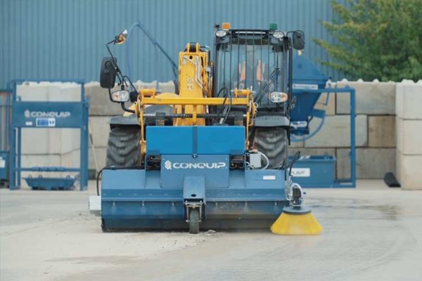 Conquip Powerbrush | Forklift Sweeper Attachment | Conquip USA