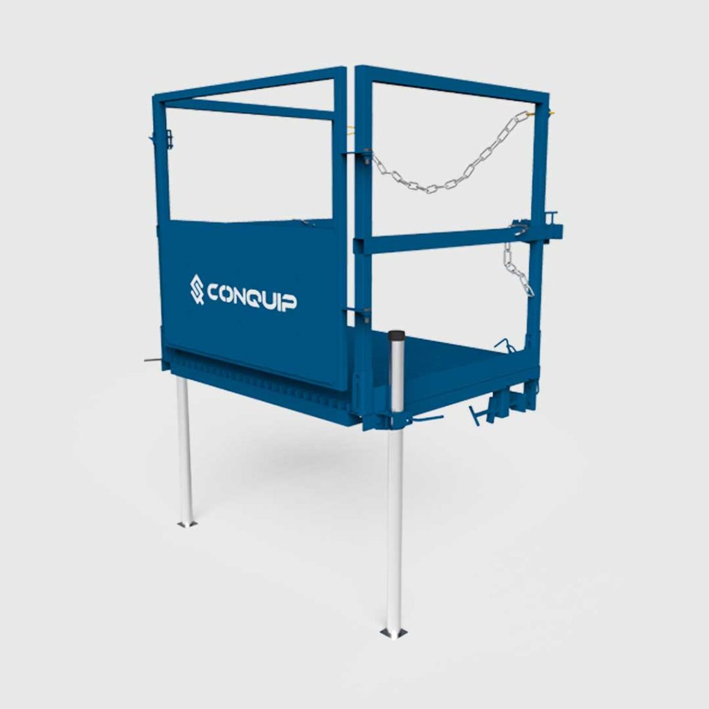 Trench Access Platform | Trench Shoring Edge Protection | Conquip USA