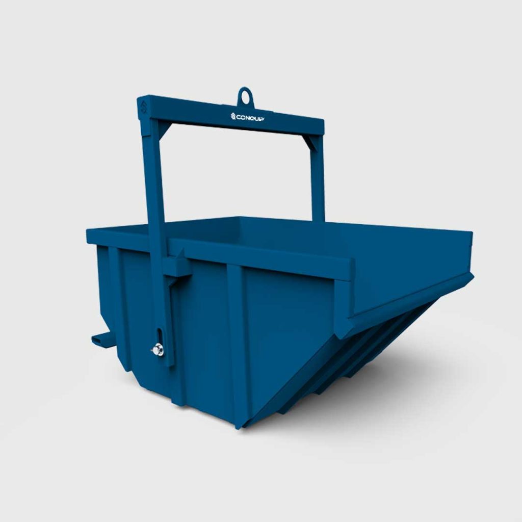 Boat Skip | Self-Discharge Muck Skip | Conquip USA