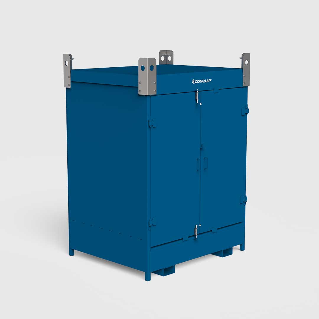 Crane Lift COSHH Drum Store | COSHH Storage Solutions | Conquip USA