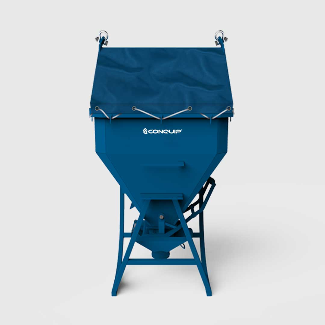 Concrete Column Skip Cover | Canvas Skip Cover | Conquip USA