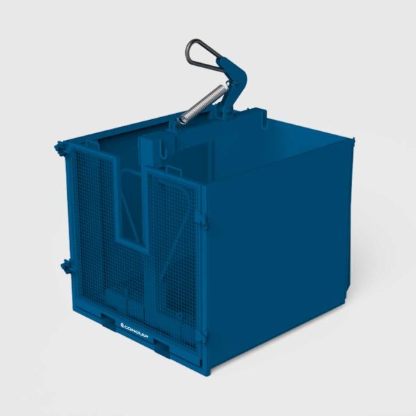 Crane Forks Cage | Best Practice Brick Pallet Lifting Solution ...