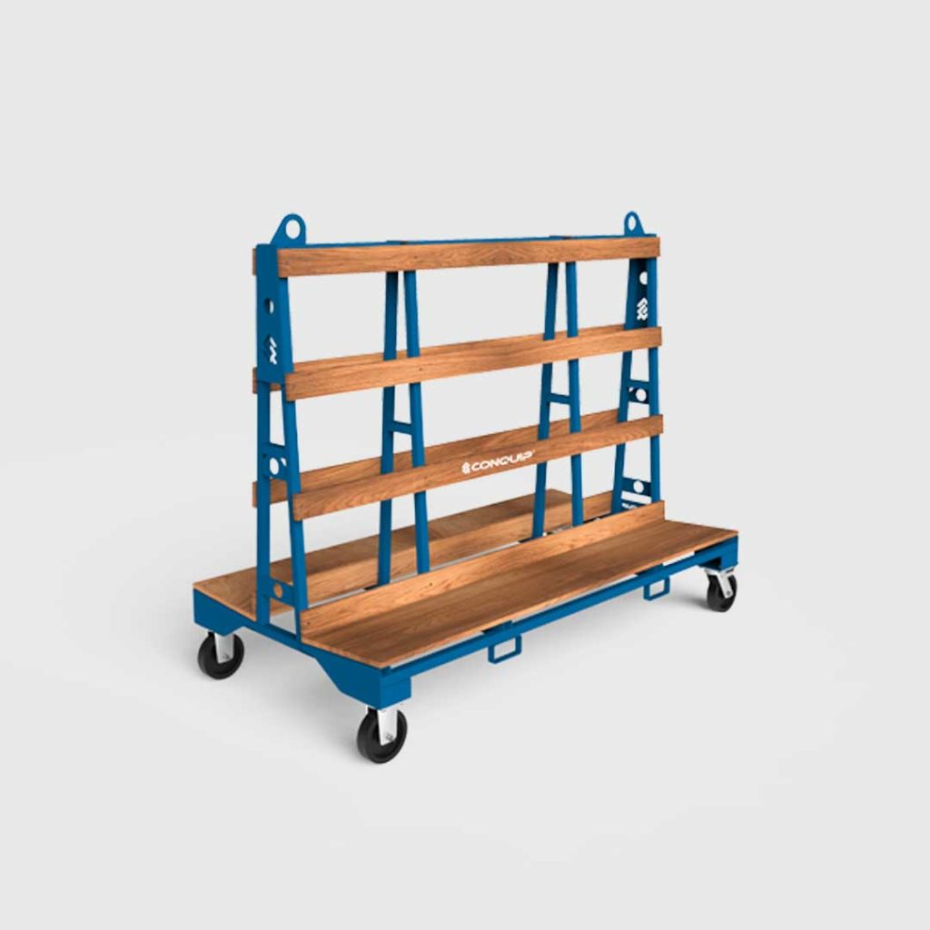 Glass Lifting Frame | A-Frame Glass Stillage | Conquip USA