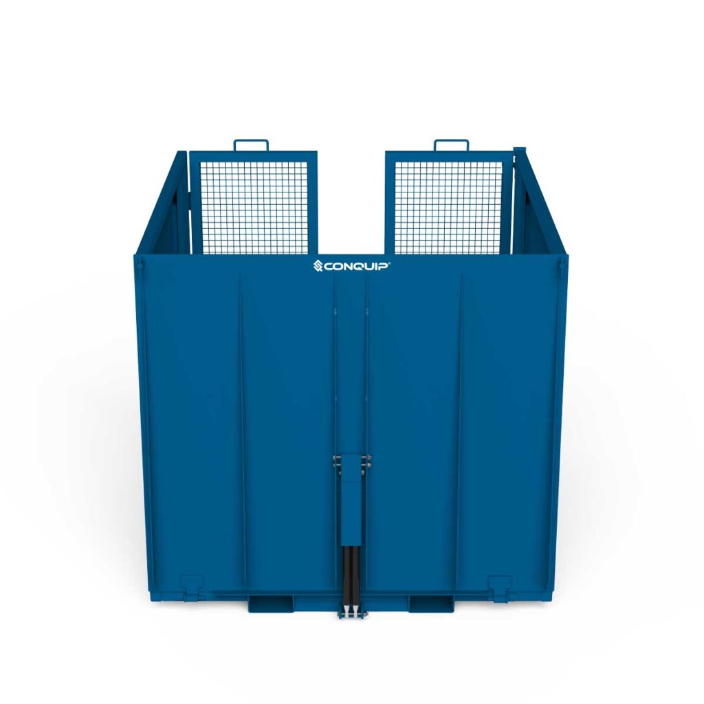 Large Goods Lifting Cage | Efficient, single-lift materials transport ...