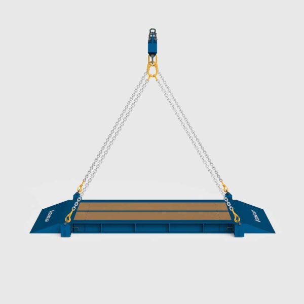 Excavator Lifting Platform - Safe transport into tunnels or shafts ...