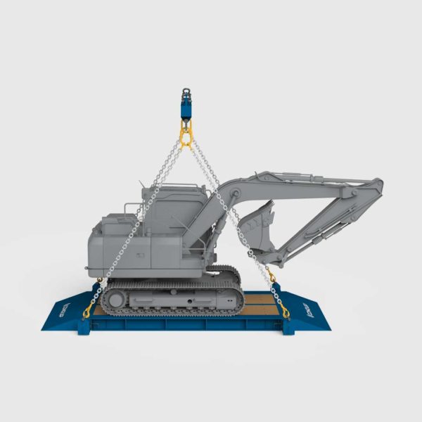 Excavator Lifting Platform - Safe transport into tunnels or shafts ...