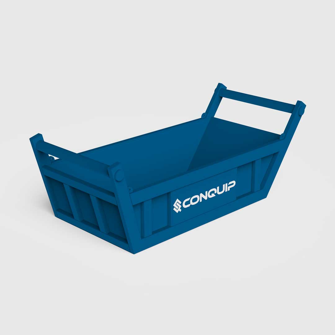 Excavator Stone Saver | Shingle Bin | Drag Skip | Conquip USA