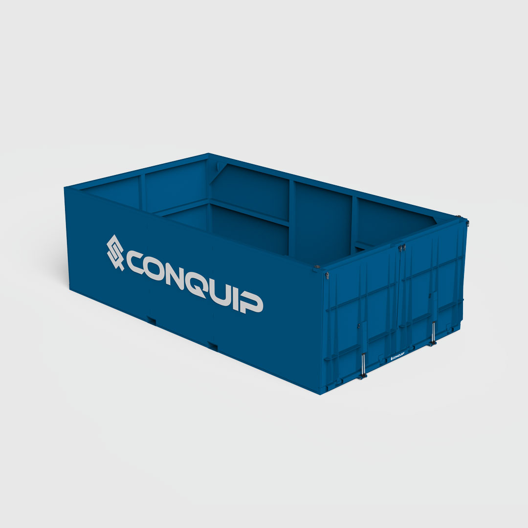 Large Goods Lifting Cage | Efficient, single-lift materials transport ...